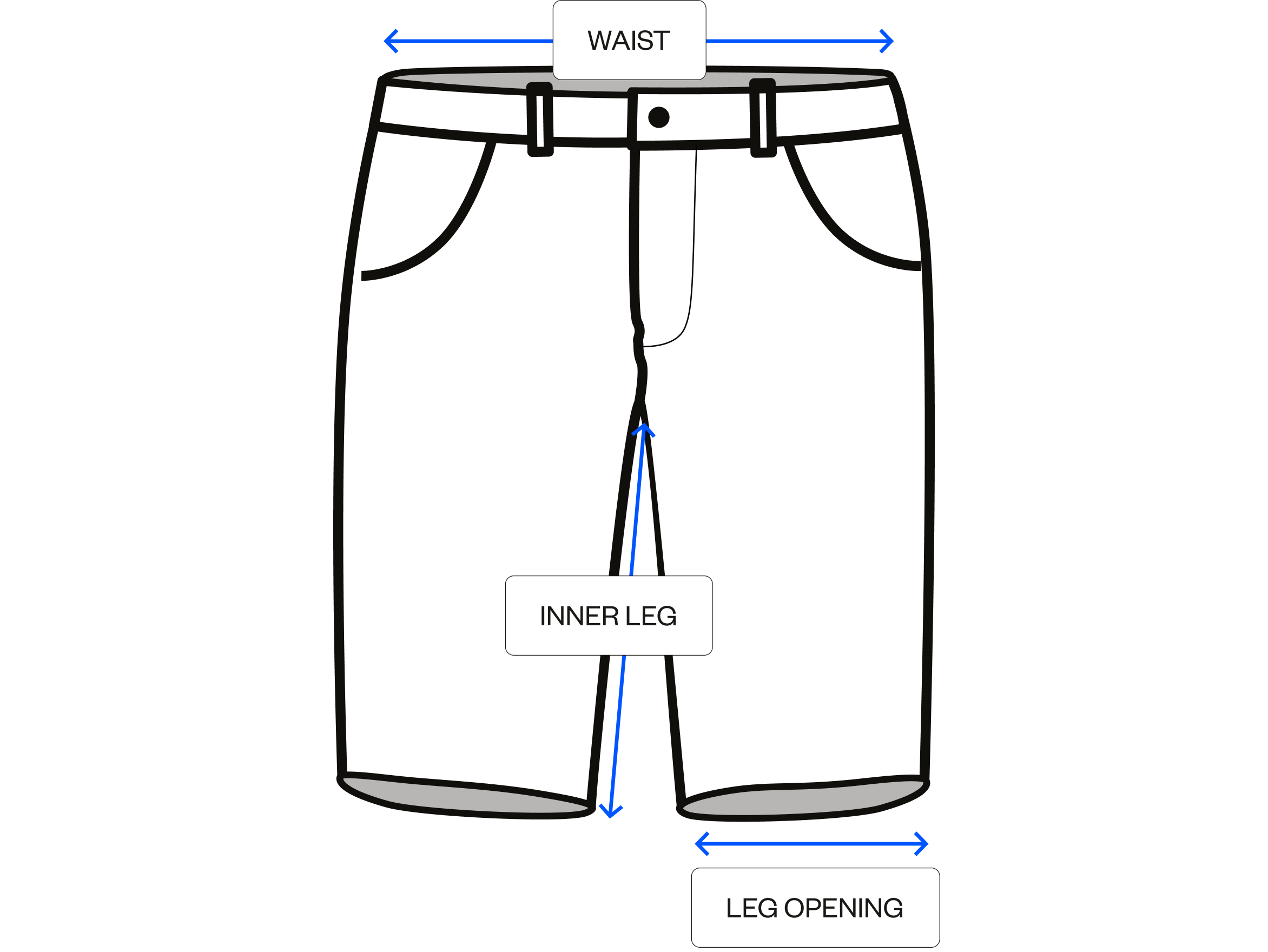 Essential Shorts Light Blue | SHAPING NEW TOMORROW